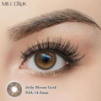 China Disposable Yearly Colored Contact Lenses 0.00~-8.00 Prescription Power 14.5mm Diameter for sale