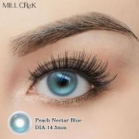 China 14.5mm Diameter Daily Contact Lenses Peach Nectar MILLCREEK Lenses With HEMA Material for sale
