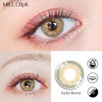 China Taylor Brown 14.0mm Diameter Prescription Colored Contact Lenses Eye Contacts Prescription for sale