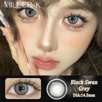 China Natural Cosmetic Contact Lenses MILLCREEK Lenses 14.5mm Diameter In Brown Grey Color for sale