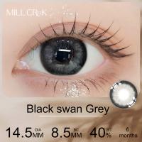 China Natural Cosmetic Contact Lenses MILLCREEK Lenses 14.5mm Diameter In Brown Grey Color for sale