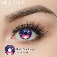 China 14.5mm Mochi Sky Purple Cosplay Contact Lenses By MILLCREEK for sale