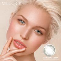 China Silas Lady Green 14.2mm Daily Contact Lenses with Power for sale