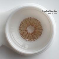 China Angeles N Amber 14.2mm Yearly Colored Contact Lenses for Natural Eye Enlargement with All-Day Comfort for sale