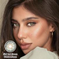 China Siri 2.0 Green Color Contact Lenses 14.2mm Daily & Yearly CE ISO for sale