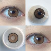 China Yearly Colored Contact Lenses with 40% Water Content, 14.2mm Diameter, and Base Curve 8.5 for Natural Fit for sale