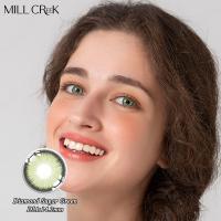 China Millcreek Natural Contact Lens in Diamond Sugar Grey with 38% Water Content and Base Curve 8.5 for Yearly Prescription Wear for sale