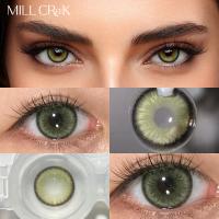 China Millcreek Natural Contact Lens in Diamond Sugar Grey with 38% Water Content and Base Curve 8.5 for Yearly Prescription Wear for sale