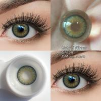 China Millcreek Natural Green Contact Lens 14.2mm Diameter with Base Curve 8.5 for Yearly Prescription Wear for sale