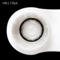 China MILLCREEK Natural Grey Contact Lens 14.5mm Diameter with Base Curve 8.5 and 38% Water Content for Yearly Wear for sale