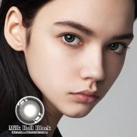 China Milk Black Ball Contact Lens 14.5mm Diameter with 40% Water Content and 0.08mm Center Thickness for Daily Comfort for sale