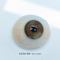 China 14.2mm Diameter Soft Brown Tone Colored Contact Lenses for Natural Daily Enhancement for sale