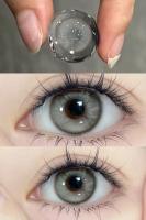 China Frozen Grey Colored Contact Lenses with 40% Water Content and 14.2mm Diameter for Yearly Wear for sale