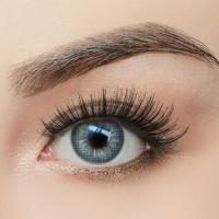 China Jennie Blue Yearly Colored Contact Lenses with 14.5mm Diameter, 0.08mm Center Thickness, and 40% Water Content for sale