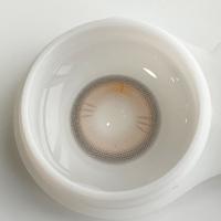 China Tigris Brown Yearly Colored Contact Lenses with 14.2mm Diameter and 40% Water Content CE ISO Certified for sale