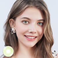 China MillCReeK Aurora Green Yearly Colored Contact Lenses with 40% Water Content and CE & ISO Certification for sale