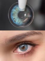 China MILLCREEK Gem Light Blue Daily Disposable Contact Lenses with 40% Water Content and Base Curve 8.5 for Natural Beauty for sale