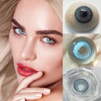 China MILLCREEK Glacier Angel 14.2mm Diameter 8.5 Base Curve 40% Water Content Yearly Colored Contact Lenses for sale