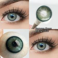 China MillCReeK Baroque Green 14.2mm Daily Disposable Contact Lenses with 40% Water Content for All-Day Comfort for sale
