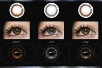 China MillCReeK Highlight Series Colored Prescription Contacts with 40% Water Content, Base Curve 8.5, and CE & ISO Certified for Yearly Wear for sale