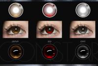 China MillCReeK Highlight Series Colored Prescription Contacts with 40% Water Content, Base Curve 8.5, and CE & ISO Certified for Yearly Wear for sale