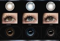 China MillCReeK Highlight Series Colored Prescription Contacts with 40% Water Content, Base Curve 8.5, and CE & ISO Certified for Yearly Wear for sale