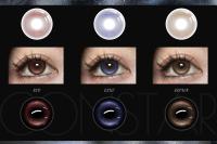 China MillCReeK Highlight Series Annual Lenses – Vibrant Colors, 8.5 Base, 40% Water, Party & Fashion Look for sale