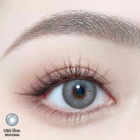 China Irish Blue 14.2mm Diameter Light Blue Daily Disposable Contact Lenses with 40% Water Content and CE & ISO Certification for sale