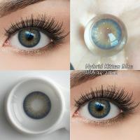 China Hybrid Kitten Blue Colored Contact Lens with 40% Water Content and Base Curve 8.5 for Yearly Wear for sale