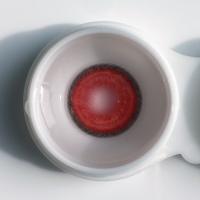 China Koi Red 14.5mm Diameter Cosplay Contact Lenses for Dramatic Eye Makeup and Comfortable Wear for sale