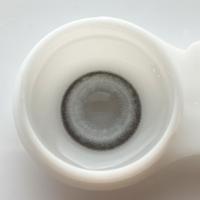 China Mill Creek White Silver Contact Lenses 14.5mm Diameter for Cosplay and Halloween with Soft High Quality Material for sale