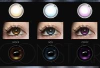 China MILLCREEK Highlight Collection Soft Yearly Disposable Colored Contact Lenses for sale