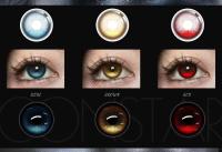 China MILLCREEK Highlight Collection Soft Yearly Disposable Colored Contact Lenses for sale