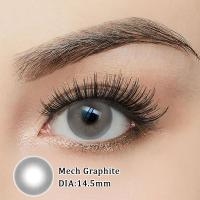 China MillCReeK Mech Graphite 14.5mm Grey Contact Lenses 40% Water Best Seller for sale