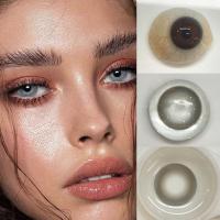China MillCReeK Mech Graphite 14.5mm Grey Contact Lenses 40% Water Best Seller for sale