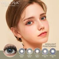 China Yearly Disposable Colored Contact Lenses with 40% Water Content and Highlight Positioning Design for Enhanced Eye Definition for sale
