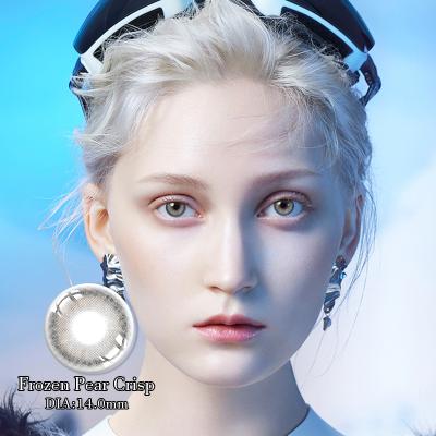 China Millcreek Natural K-Beauty Frozen Pear Crisp 14.0mm Yearly Colored Contact Lenses for sale