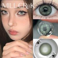 China Frozen Green 14.2mm Diameter Yearly Disposable Contact Lenses for Natural Eye Enhancement for sale