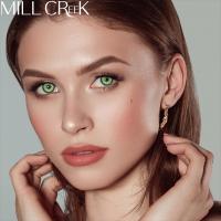 China Koi Tail Butterfly Green 14.5mm Cosplay Contact Lenses - K-Beauty Inspired for Halloween & Themed Looks for sale