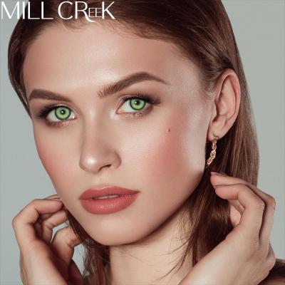 China Koi Tail Butterfly Green 14.5mm Cosplay Contact Lenses - K-Beauty Inspired for Halloween & Themed Looks for sale