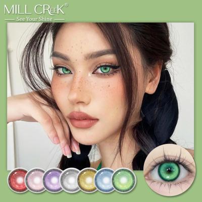 China 14.5mm Diameter Multi-Color Cosplay Contact Lenses with 40% Water Content for Halloween and Fantasy Looks for sale
