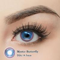 China Millcreek Mystic Butterfly 14.5mm Diameter HEMA UV Blocking Cosplay Contact Lenses for Dark Fantasy Roleplay for sale
