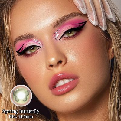 China 14.5mm Diameter UV Protection High-Grade HEMA Contact Lenses for Vibrant Cosplay and Fantasy Makeup for sale