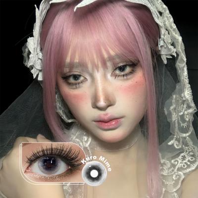 China Millcreek Kuro Mime 14.5mm Gothic Mime Contact Lenses with Dramatic Limbal Ring and High-grade HEMA Material for Dark Doll Eye Effect for sale