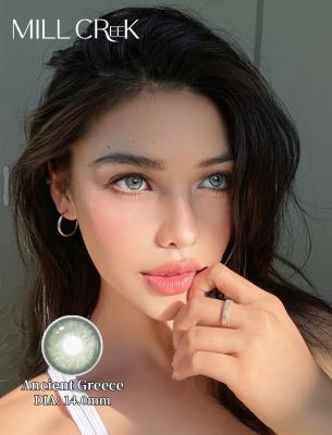 China Millcreek Ancient Greece 14.0mm Natural Yearly Colored Contact Lenses High Opacity Soft Eye Contacts 1 Pair for sale