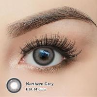China Millcreek Northern Grey 14.5mm Diameter High Opacity UV Shielding Colored Contact Lenses for Yearly Use for sale