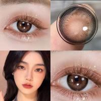 China Millcreek Ginger Lily 14.5mm Diameter K-Beauty Aesthetic Colored Contact Lenses with 40% Water Content for sale