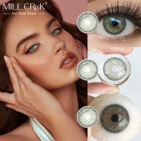 China Breeze Grey 14.2mm Natural Grey Effect K-Beauty Inspired Colored Contact Lenses for sale