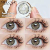 China Breeze Grey 14.2mm Natural Grey Effect K-Beauty Inspired Colored Contact Lenses for sale