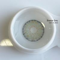 China Breeze Grey 14.2mm Natural Grey Effect K-Beauty Inspired Colored Contact Lenses for sale
